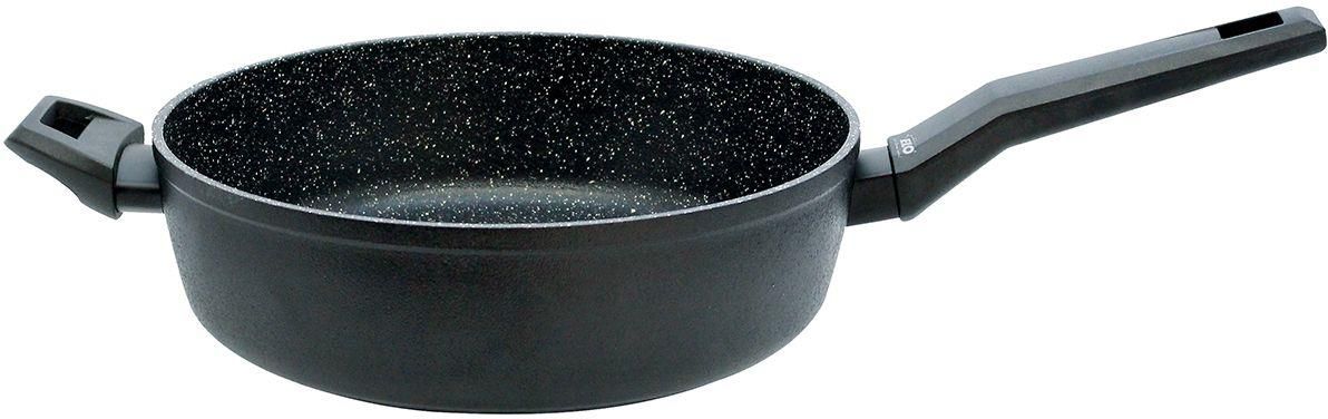 ELO GRANIT SOLUTION PATELNIA GŁĘBOKA 28 CM / ALUMINIUM / POWŁOKA ...