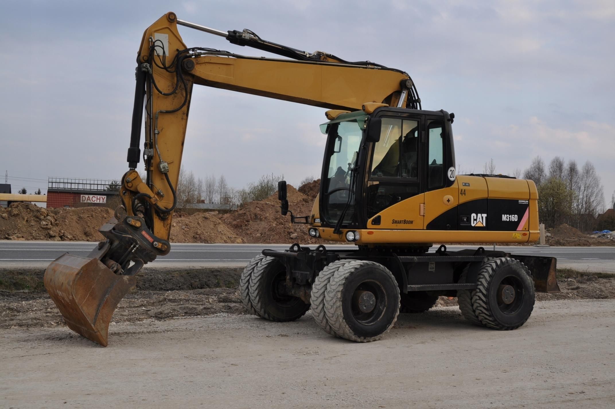 CATERPILLAR M316D KOPARKA KOŁOWA OBROTOWA CAT - Opinie i ceny na Ceneo.pl