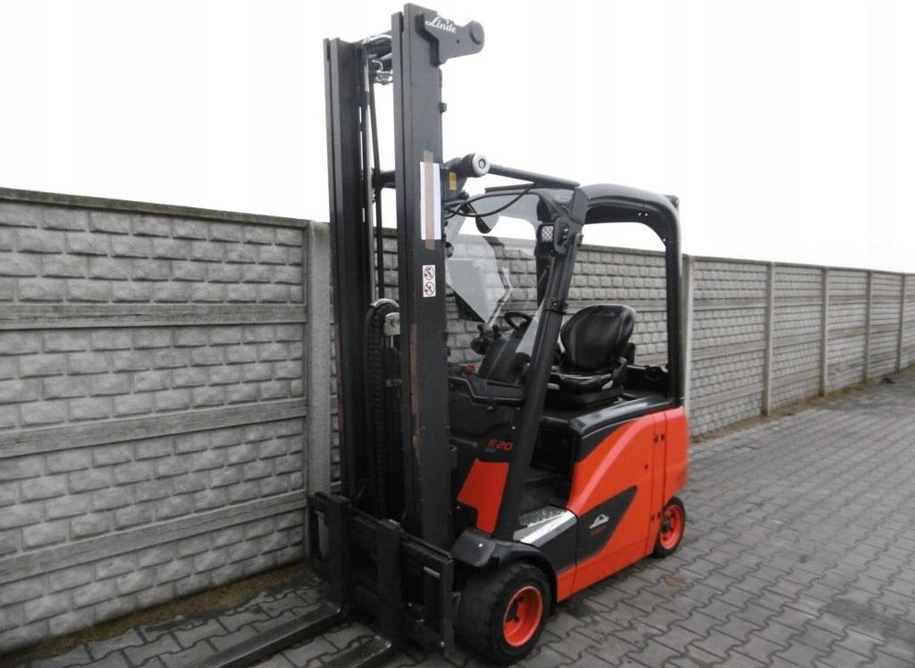 Wózek widłowy Linde E20PH-02 2015 tylko 2572h - Opinie i ceny na Ceneo.pl