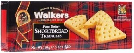 Walkers Shortbread Triangles ciasteczka 150g - Ceny i opinie - Ceneo.pl