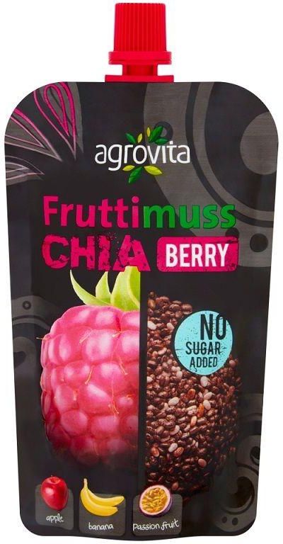 Fruttimuss Chia i Malina mus owocowy 100g - Ceny i opinie - Ceneo.pl