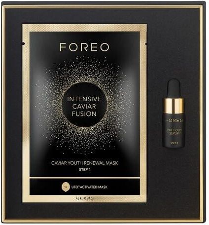 Foreo Ufo Caviar & Gold Mask Treatment Zestaw Foreo Ufo Mask 1xMaseczka ...