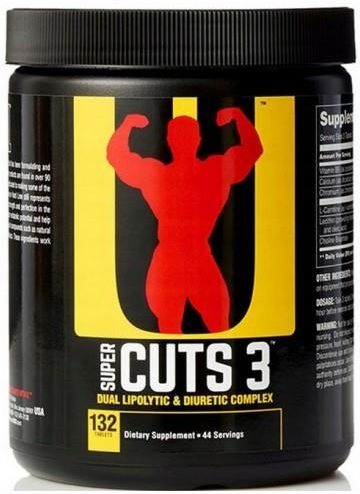 Universal Nutrition Super Cuts 3 130Tabs Reduktor tłuszczu - Ceny i ...