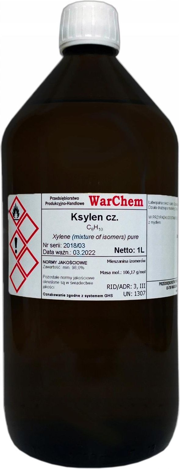 Ksylen - 1L Warchem [41697] - ceny i opinie - Ceneo.pl