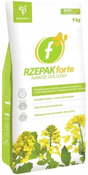 Nawóz Ekoplon Rzepak Forte 9 Kg - Ceny i opinie - Ceneo.pl