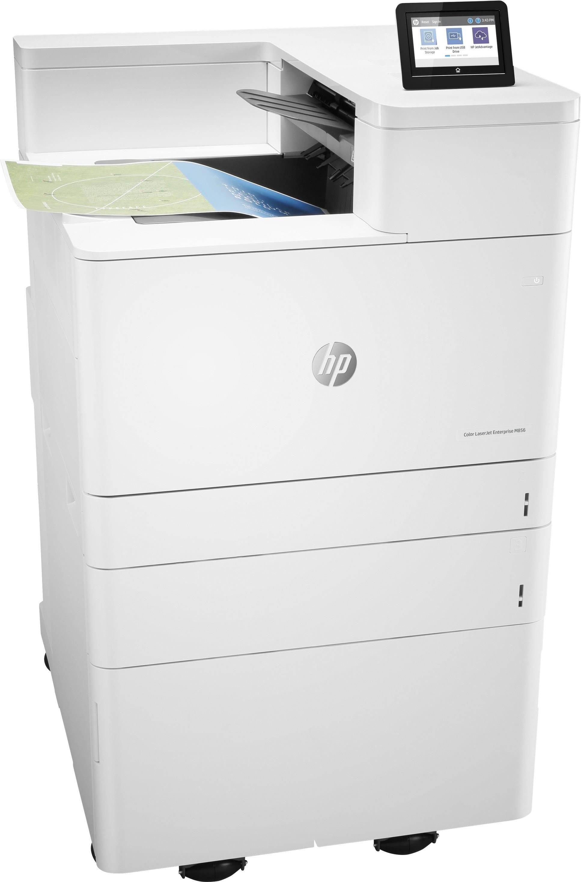 Drukarka laserowa HP Color LaserJet Enterprise M856dn (T3U51A) - Opinie ...