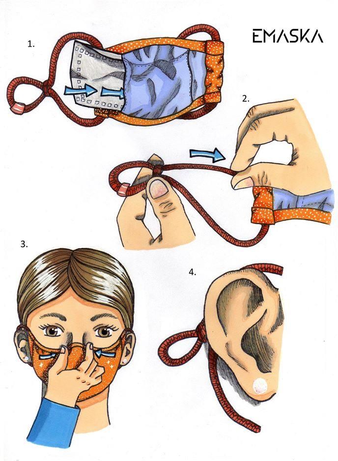 Maska antysmogowa Casual Ozone Mask S/KIDS N95 pomarańczowa - Opinie i ...