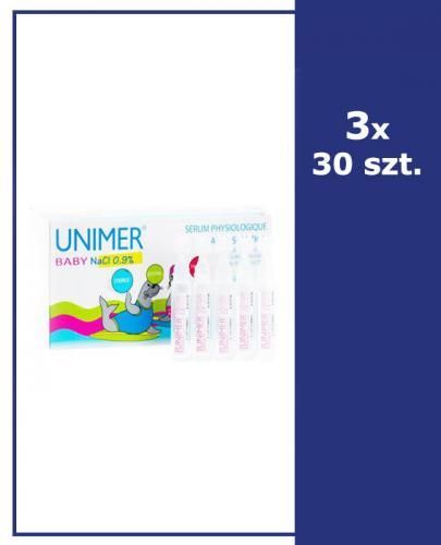 A&D Pharma UNIMER BABY NaCl - 3 x 30 amp. Sól fizjologiczna - Opinie i ...