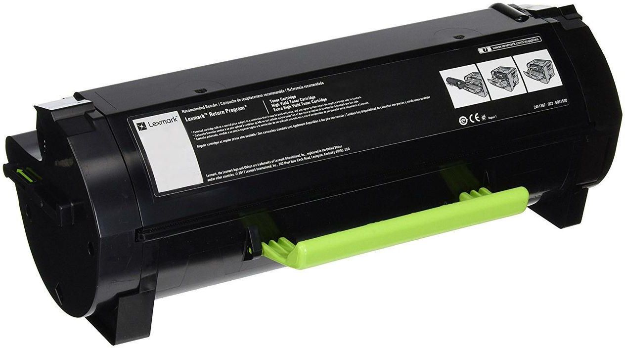 LEXMARK TONER ORYGINALNY 52D0X0N, BLACK, 45000 STRON, 520XN, EXTRA HIGH ...