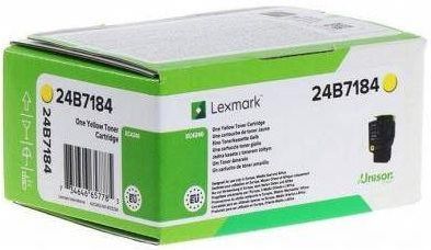 LEXMARK TONER ORYGINALNY 24B7184, YELLOW, 6000 STRON, C2240, XC2235 ...