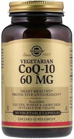 Solgar CoQ10 60mg 30vcaps Koenzym Q10 Serce Q-10 - Opinie i ceny na ...