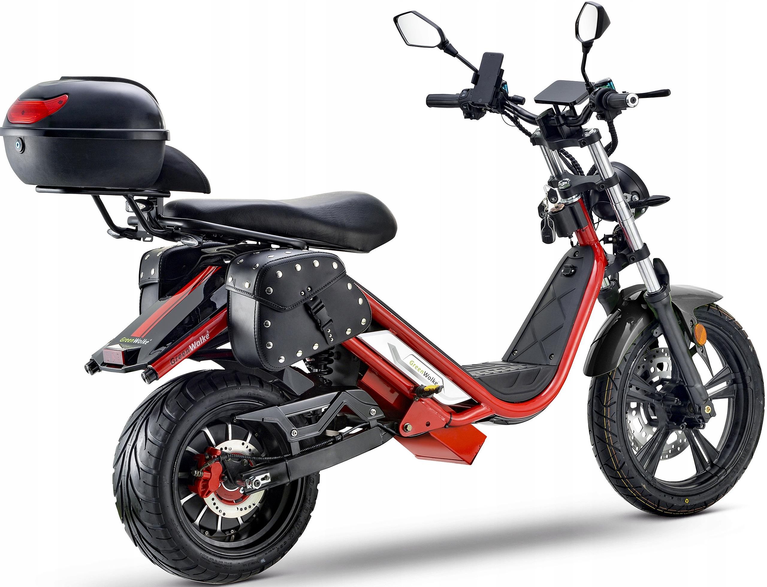 Skuter elektryczny Greenwolke 6.1 SL 6000W 90km/h - Opinie i ceny na ...