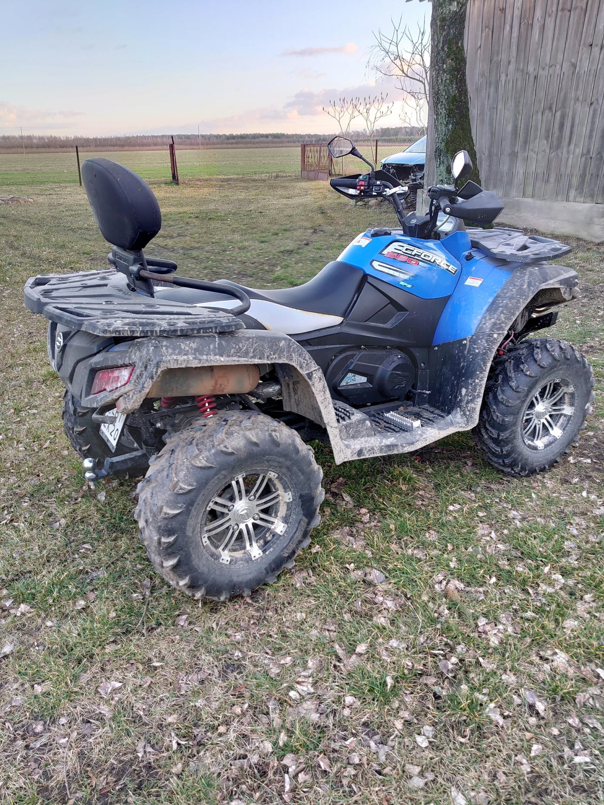 CF MOTO CFORCE CF550 EFI Long EPS Pług . Jak Nowy - Opinie i ceny na ...