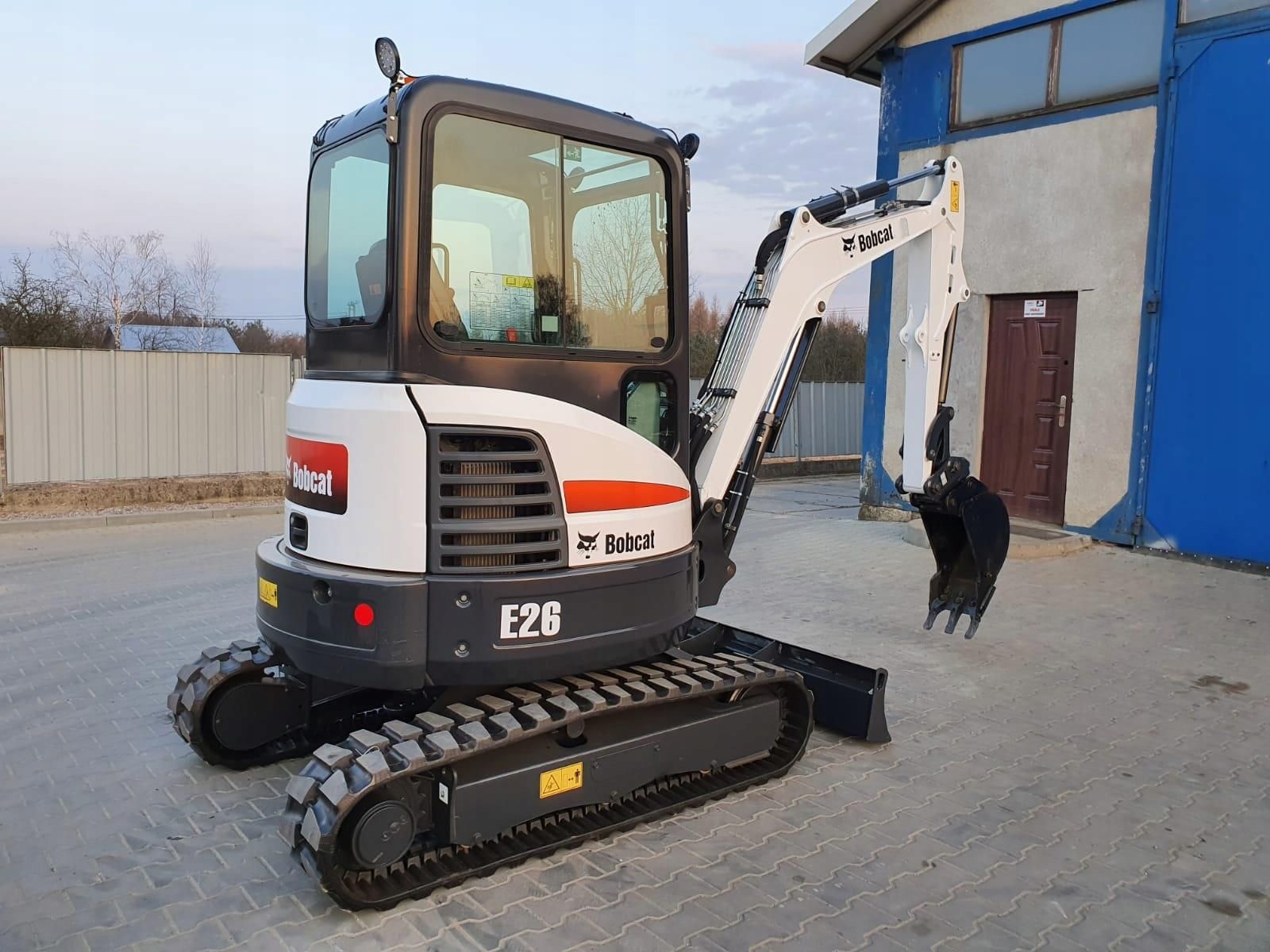 BOBCAT E26 E25 2017R. JCB CAT KOMATSU CATERPILLAR - Opinie i ceny na Ceneo.pl