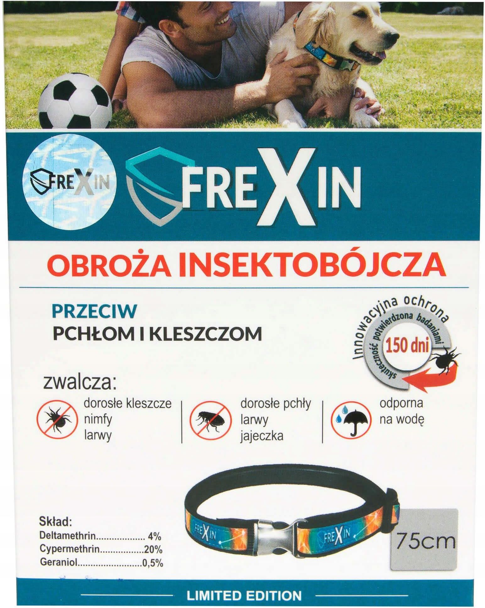 Frexin Obroża Owadobójcza 75Cm - Ceny i opinie - Ceneo.pl
