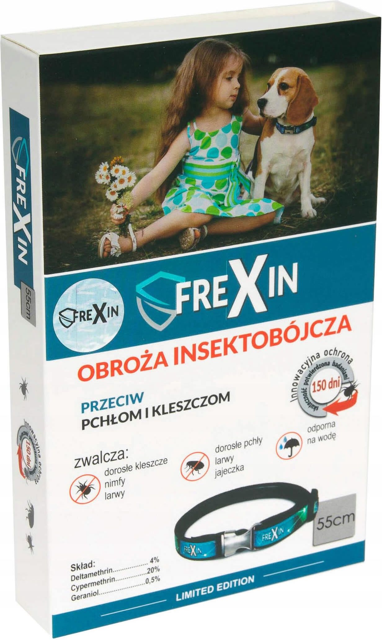 Frexin Obroża Owadobójcza 55Cm - Ceny i opinie - Ceneo.pl