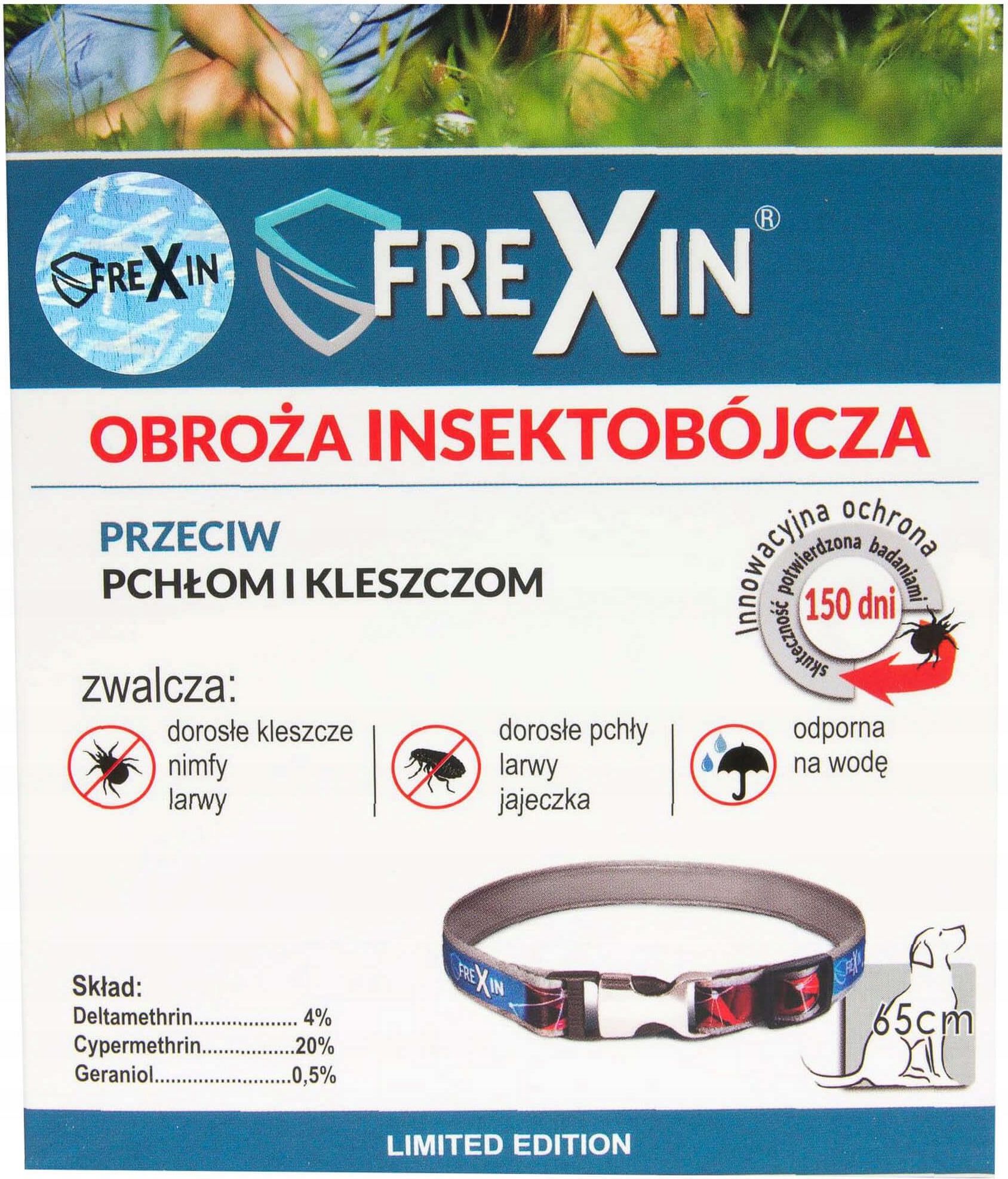 Frexin Obroża Owadobójcza 65Cm - Ceny i opinie - Ceneo.pl