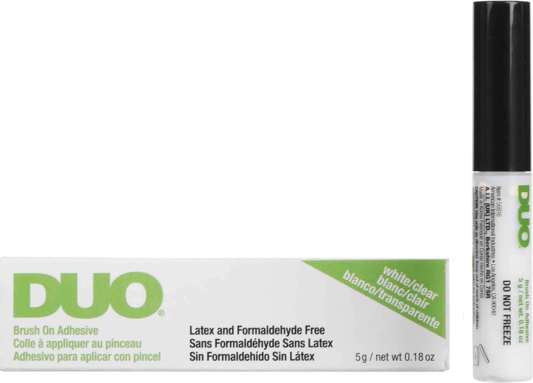 NYX Professional Makeup Duo Eyelash Adhesive Brush on Lash Stripe ...