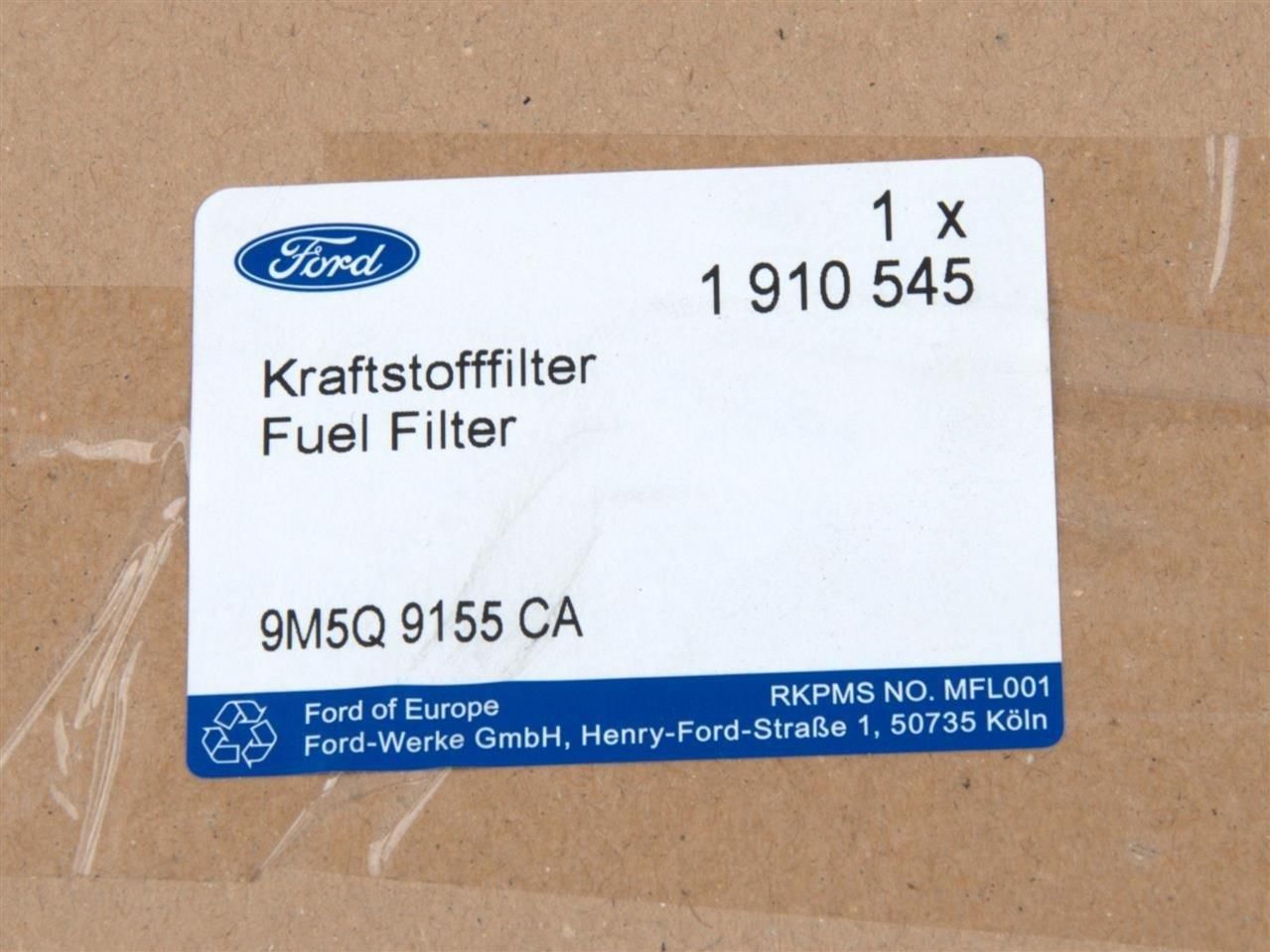 Filtr paliwa Ford Motorcraft 1910545 - Opinie i ceny na Ceneo.pl