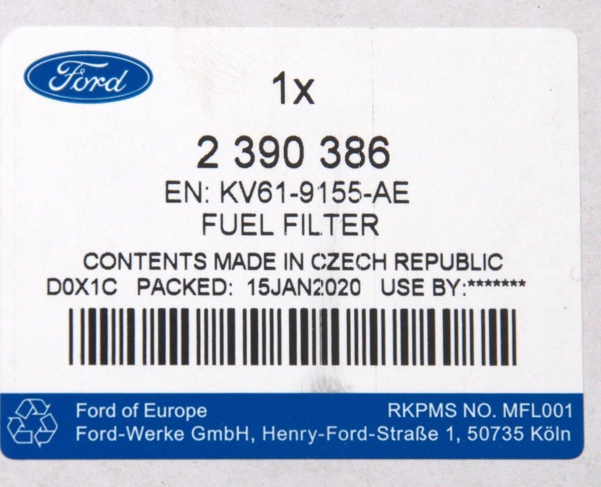 Filtr paliwa Ford Motorcraft 2390386 - Opinie i ceny na Ceneo.pl