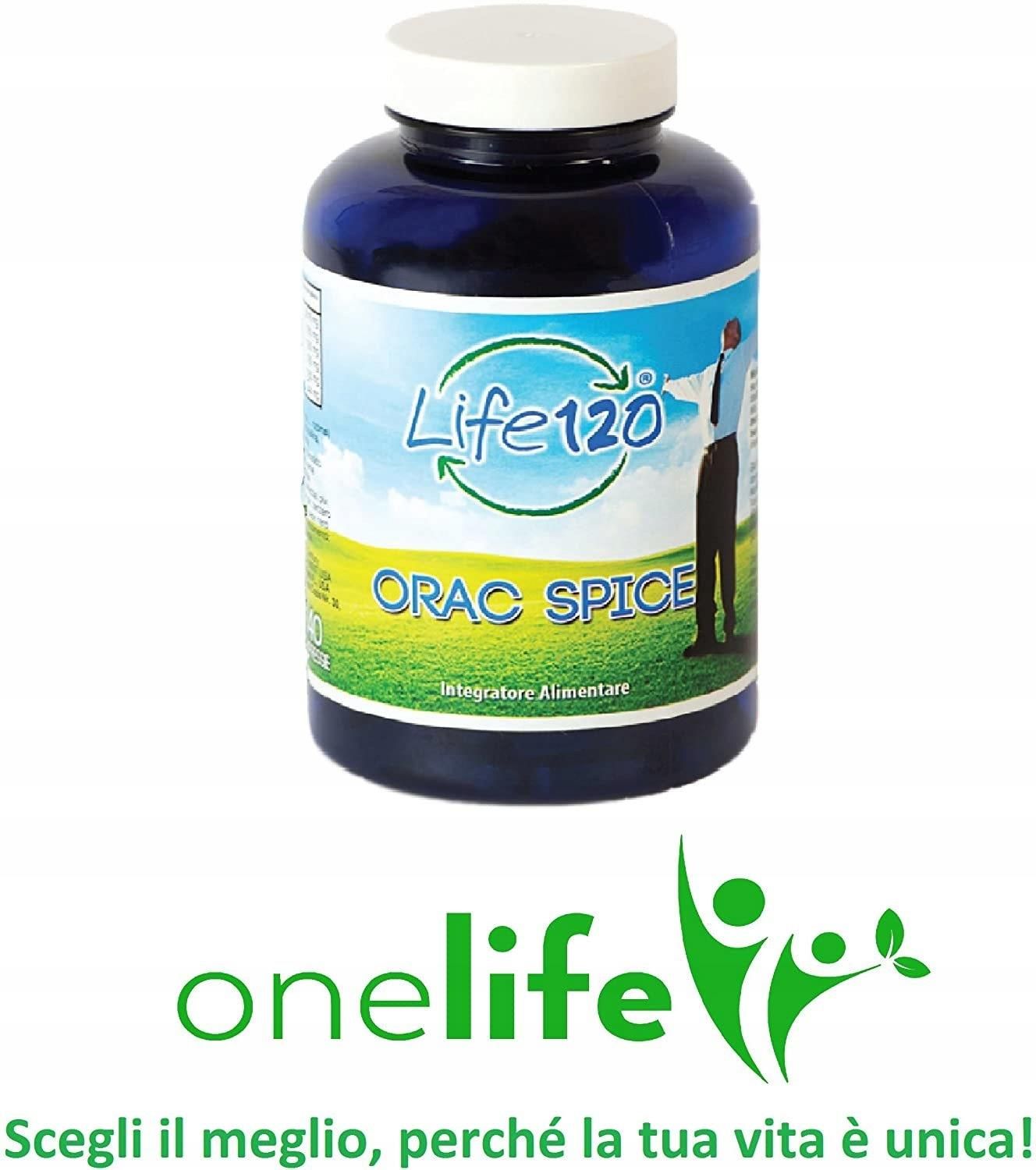 OneLife Life 120 Orac Spice 240 tabl - Opinie i ceny na Ceneo.pl