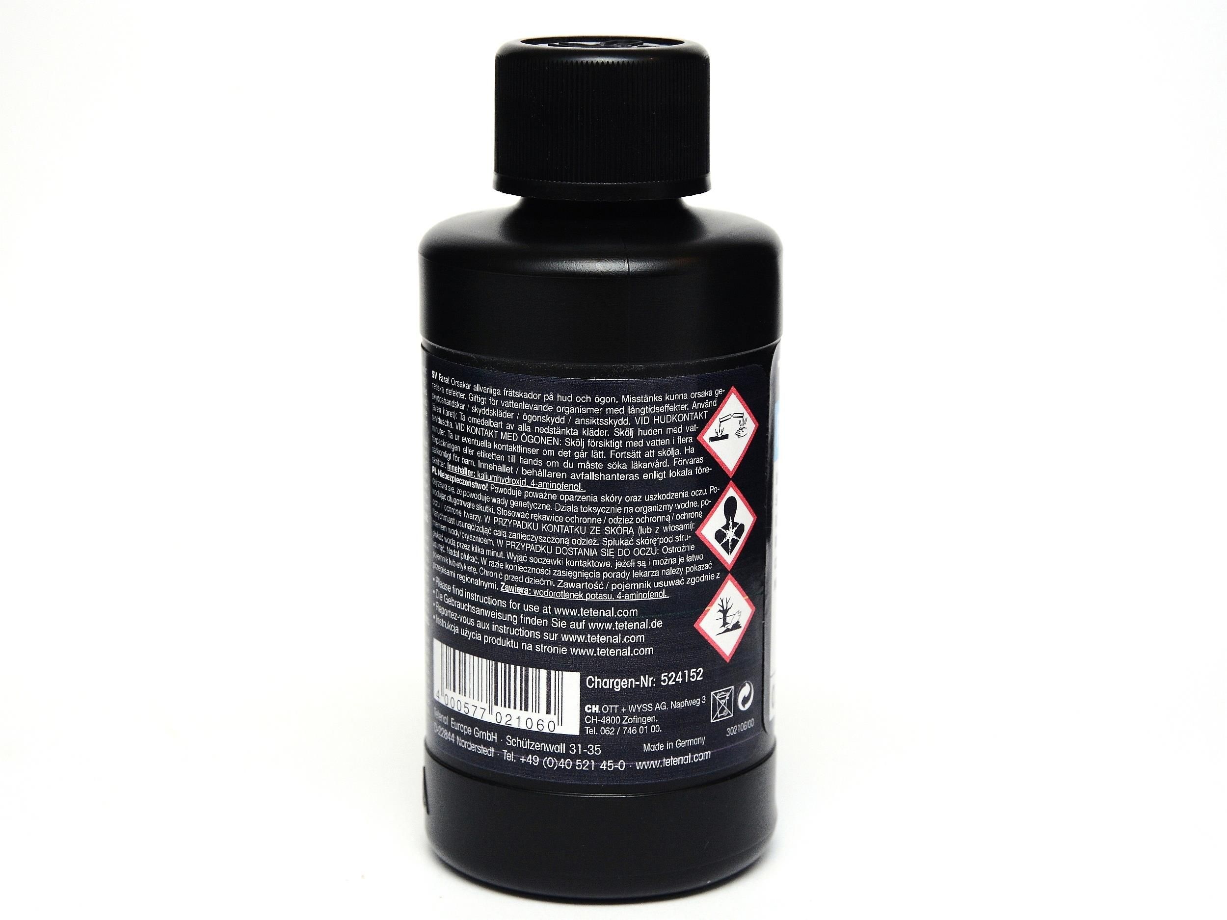 Tetenal Paranol S 250ml - Ceny i opinie na Ceneo.pl