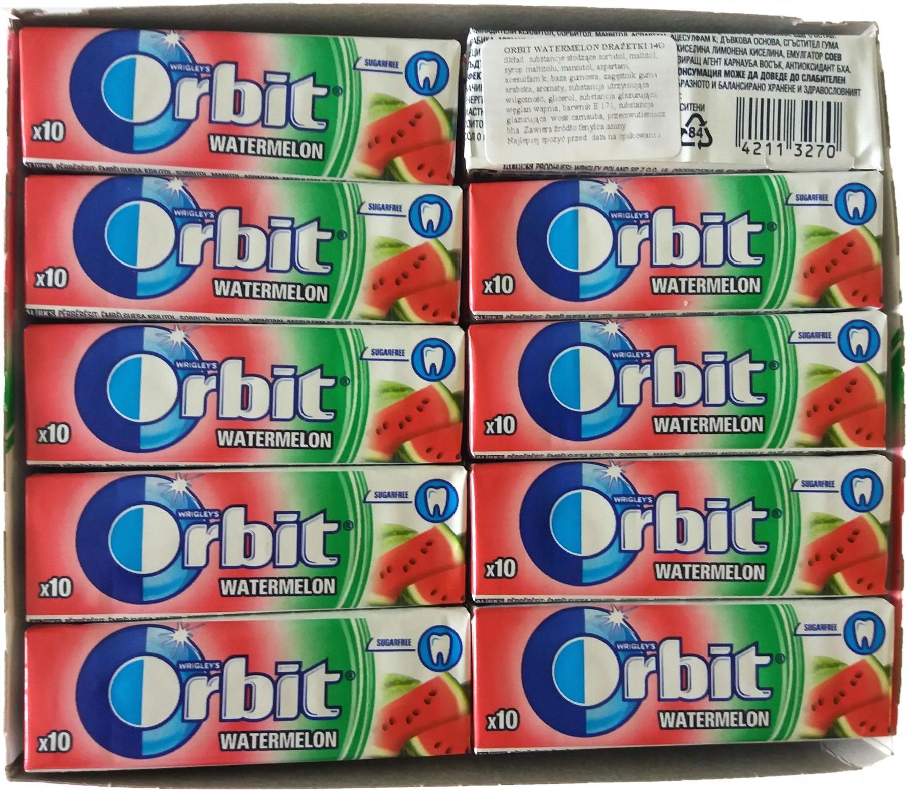 Orbit Guma Blueberry jagoda Nowość 30 szt - Ceny i opinie - Ceneo.pl