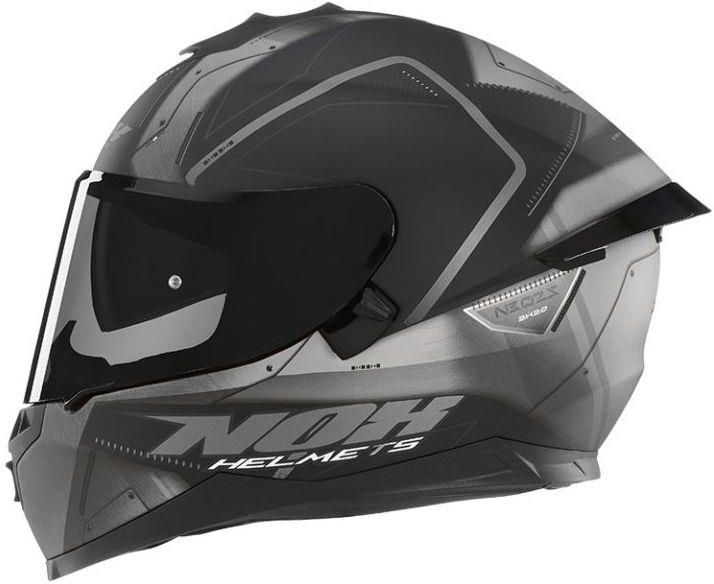 Kask motocyklowy Nox N302 Guard Czarno Srebrny Mat - Opinie i ceny na ...