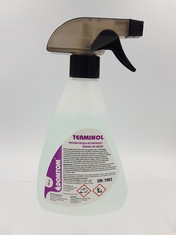 Terminol Preparat Myjąco-Dezynfekujący Bardzo Wydajny I Łagodny Dla ...