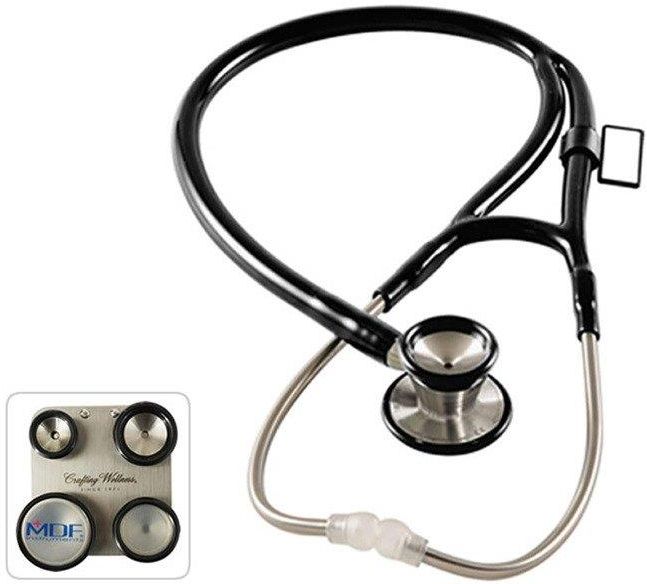 Stetoskop kardiologiczny MDF ProCardial C3 z głowicą 6w1 - czarny ...