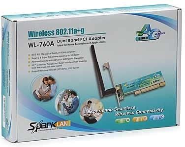 Karta sieciowa Karta sieciowa Sparklan WL-760A - Opinie i ceny na Ceneo.pl