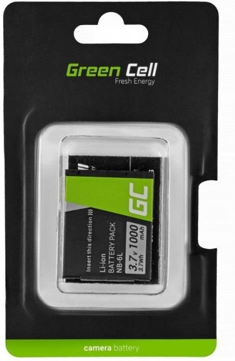 Akumulator dedykowany Bateria Green Cell ® NB-6L/6LH do Canon PowerShot SX510 HS, SX520 HS ...