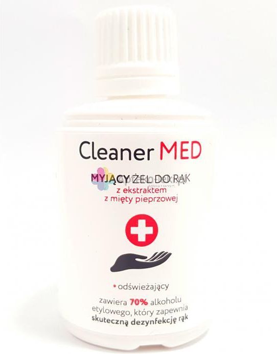 Cleaner Med żel do rąk myjący 50ml - Opinie i ceny na Ceneo.pl