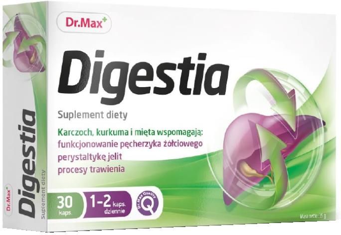 Digestia Dr.Max 30 kaps - Opinie i ceny na Ceneo.pl