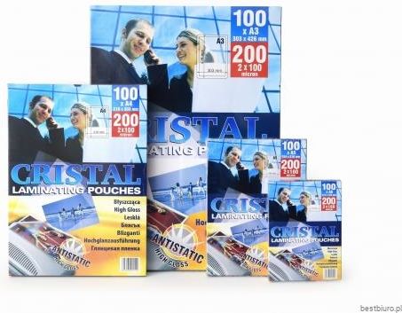 Folia laminacyjna PE arkusz A2 80 mic standard błysk antystatyczna ...