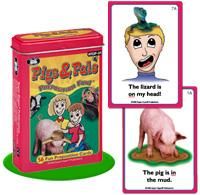 Super Duper Publications Pigs & Pals Preposition Fun Deck - Gra dla ...