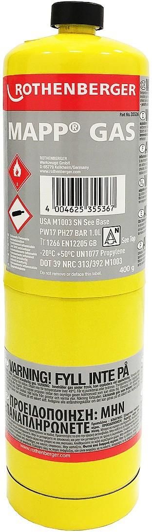 Rothenberger Mapp Gas Us 1 400G 1Szt (35698) - Opinie i ceny na Ceneo.pl