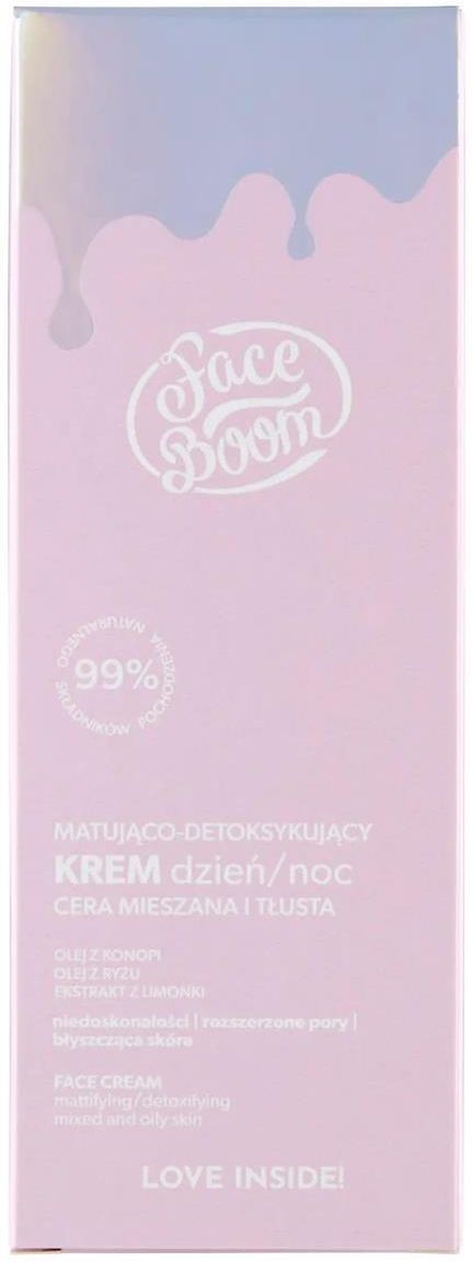 Krem Body Boom Face Boom Matująco- Detoksykujący Lojalny Wybawca na ...