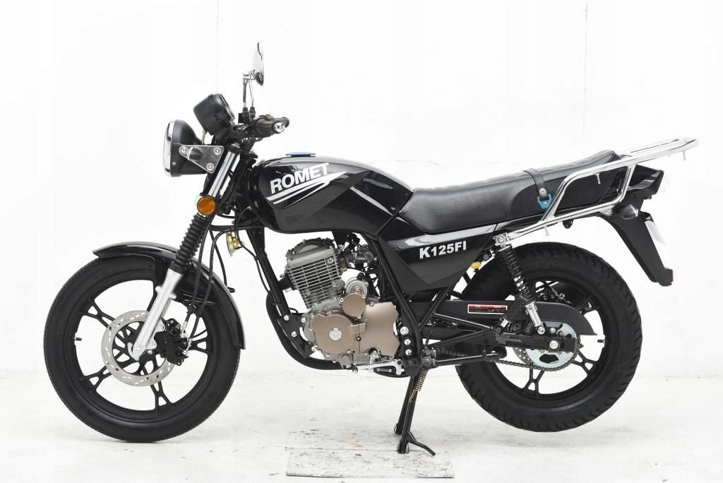 MOTOCYKL ROMET K125 SREBRNY LUB CZARNY TRANSPORT - Opinie i ceny na ...