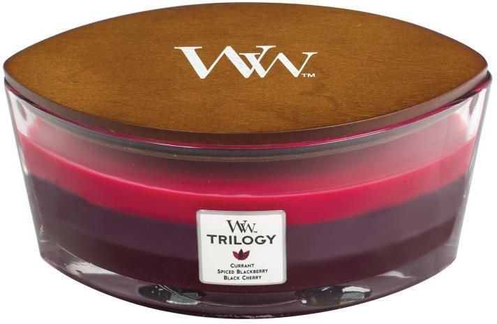 Woodwick Świeca Zapachowa Hearthwick Trilogy Sun Ripened Berries ...
