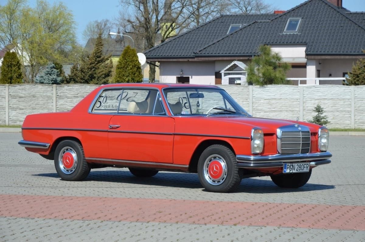 MERCEDES-BENZ W114 COUPE 280CE ODRESTAUROWANY ! - Opinie i ceny na Ceneo.pl