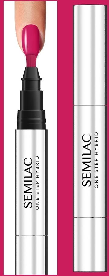 Semilac S680 One Step Hybrid Magenta 3ml - Opinie i ceny na Ceneo.pl