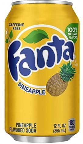 Coca-Cola Fanta Pineapple 355ml - Ceny i opinie - Ceneo.pl