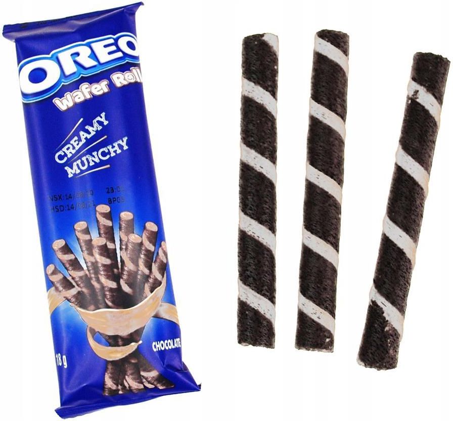 Mondelez Słodkie rurki Oreo Vanilla 54g - Ceny i opinie - Ceneo.pl