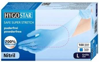 Rękawice Nitrylowe L Bez Pudru Hygostar 100Szt - Ceny i opinie - Ceneo.pl