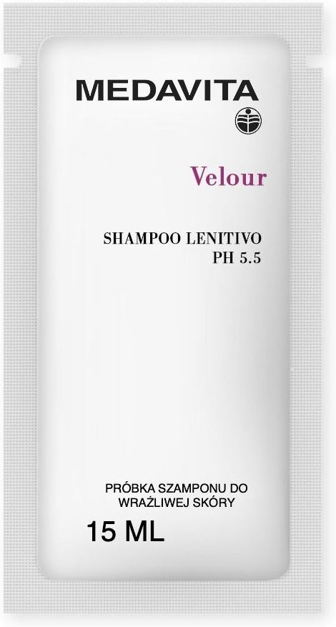 Szampon do włosów MEDAVITA Velour Shampoo Lenitivo pH 5.5 Próbka ...