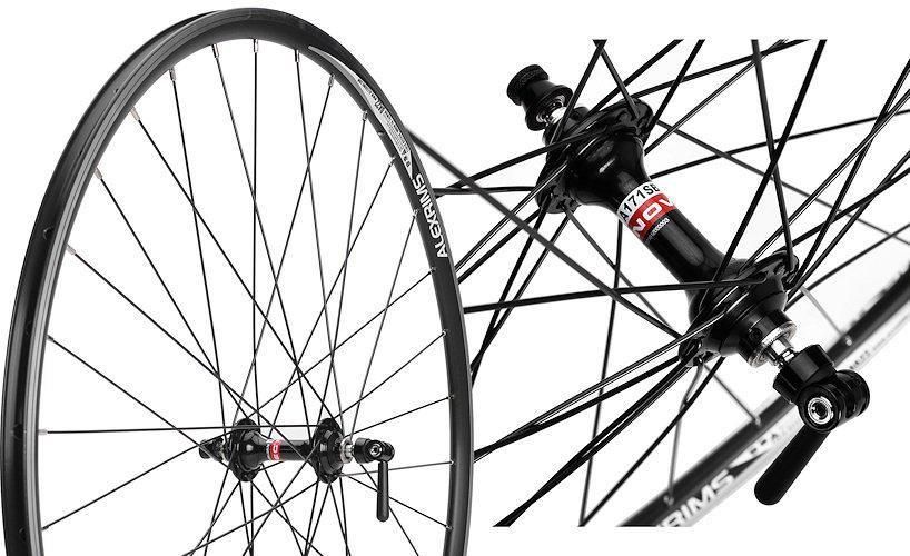 Kross 28 Przód O/Al Stożek P/Al V-Br Alexrims Da22 Czarne 700C Novatec ...