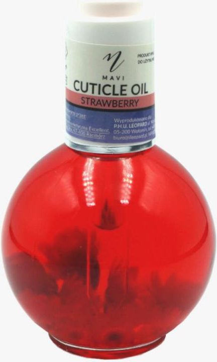 MAVI Cuticle Oil STRAWBERRY Oliwka do skórek i paznokci truskawkowa ...