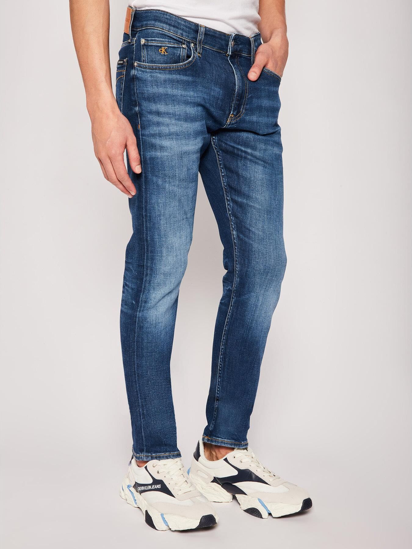 Jeansy Slim Fit Calvin Klein Jeans - Ceny i opinie - Ceneo.pl
