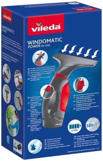 Vileda Elektryczna ściągaczka do okien Windomatic Power - Opinie i ceny ...